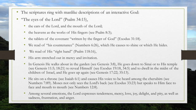 4 our journey of faith the exodus patterns provocation of grace & tree ...
