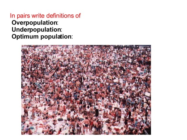 Population definitions | PPT