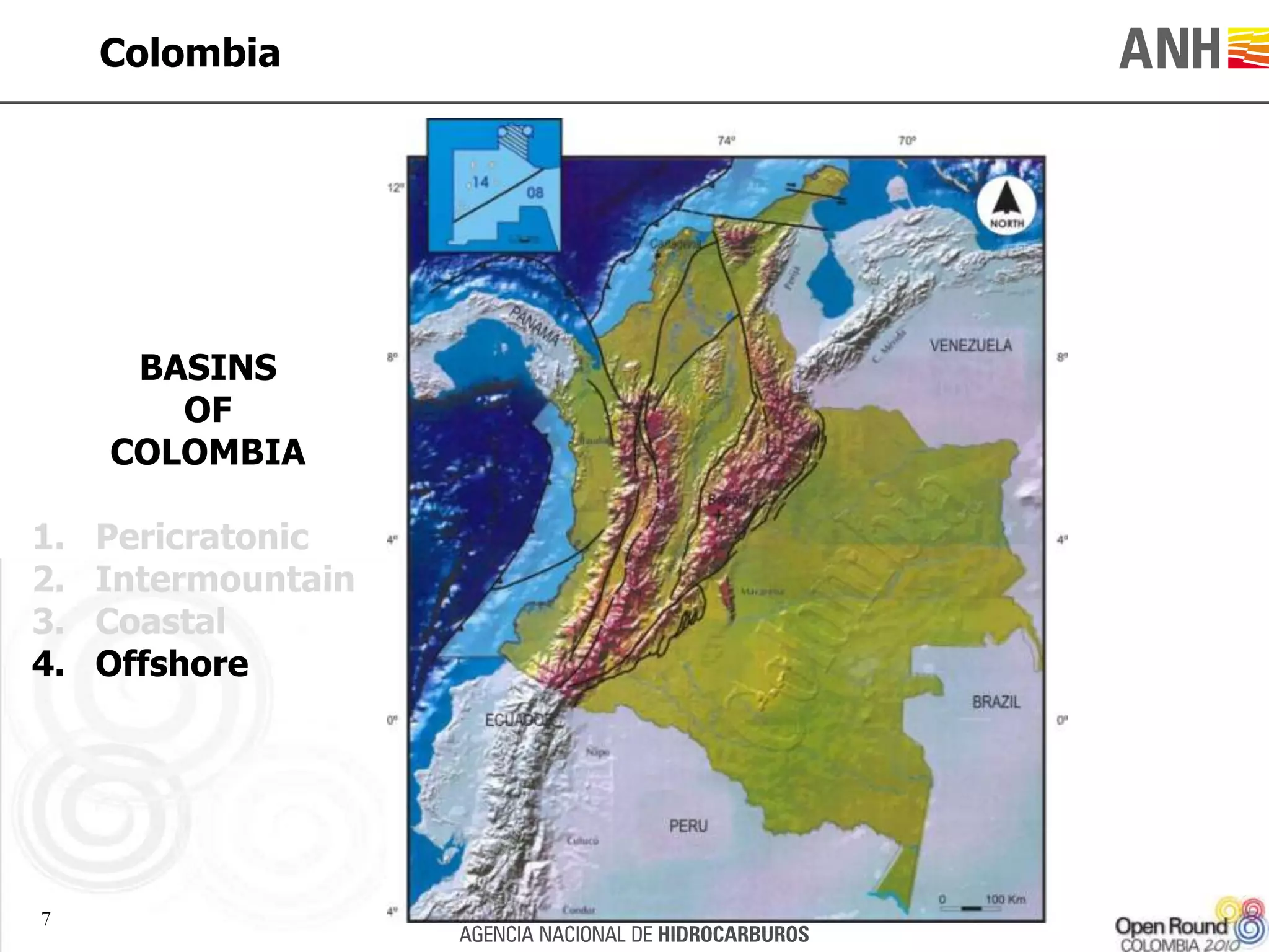 4 Overview Of The Oil And Gas Basins Of Colombia | PPT