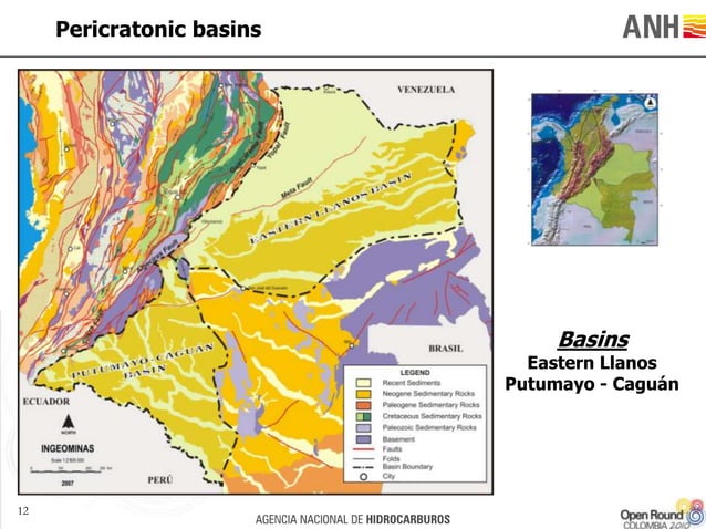4 Overview Of The Oil And Gas Basins Of Colombia | PPT