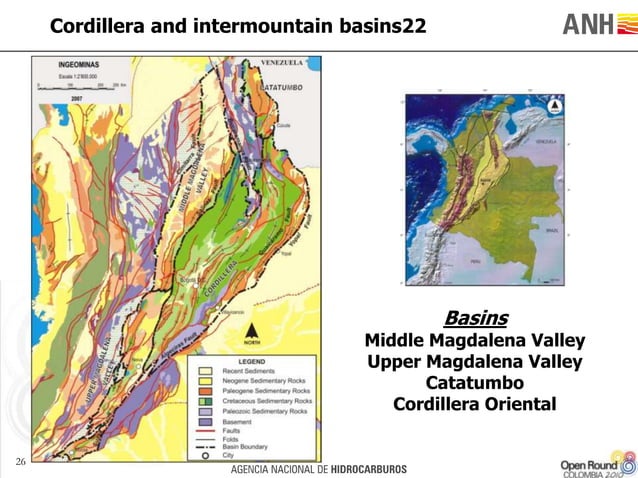 4 Overview Of The Oil And Gas Basins Of Colombia | PPT