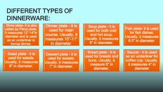 Food and Beverage Services-Table Appointments | PPTX