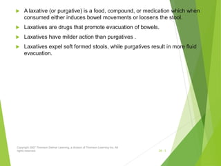 LAXATIVES | PPTX