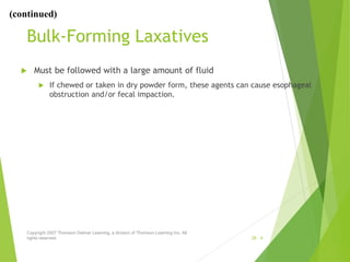 LAXATIVES | PPT