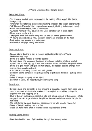 4 page sample script | PDF