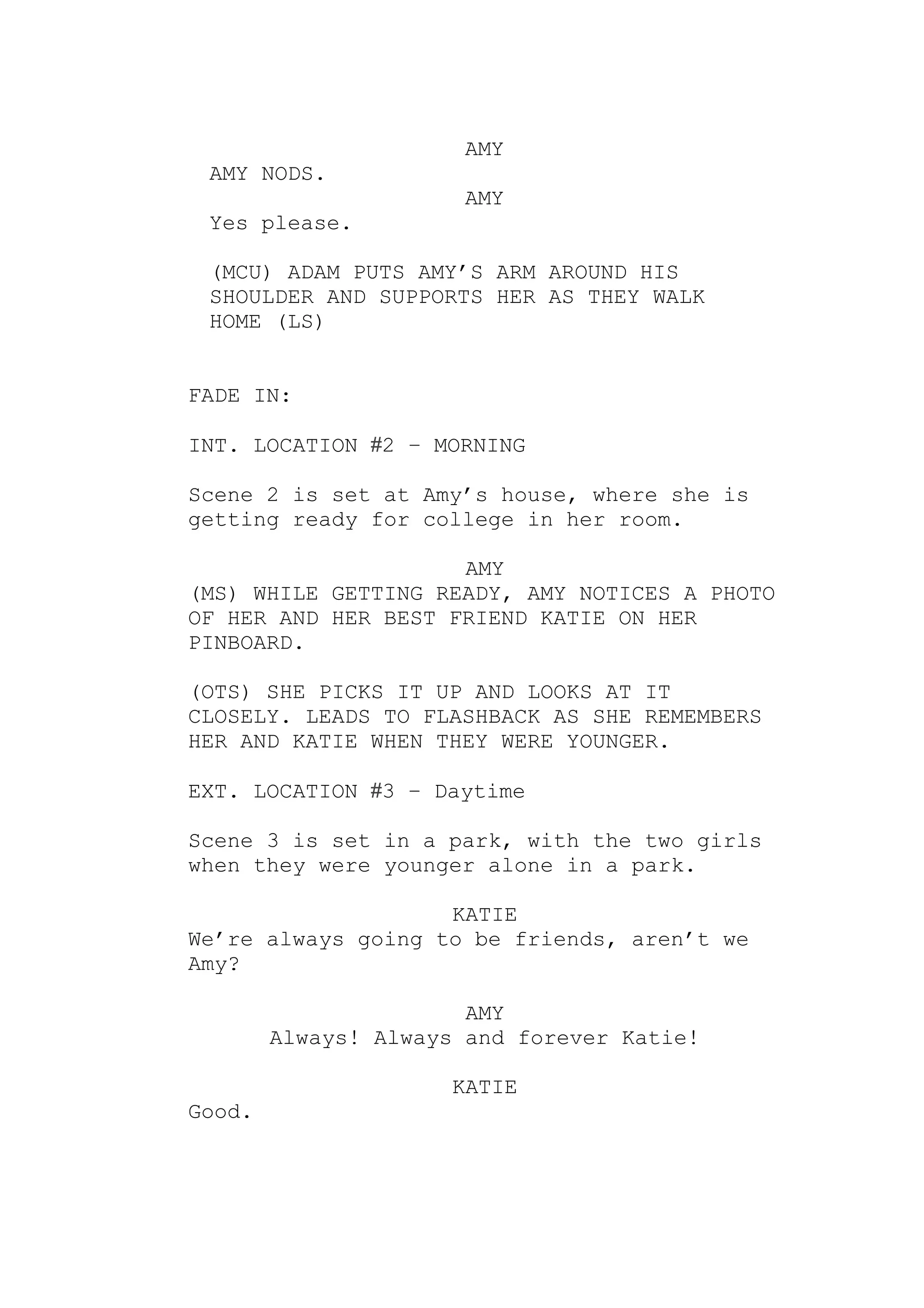4 page script | DOCX