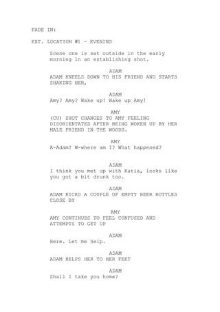 4 page script | DOCX