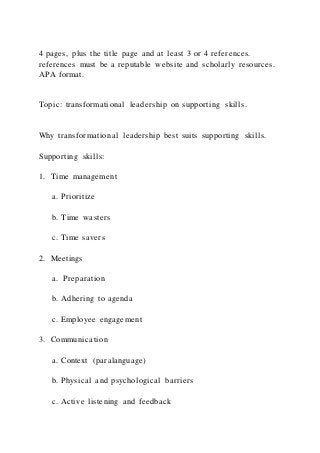 4 pages, plus the title page and at least 3 or 4 references. referen | DOCX