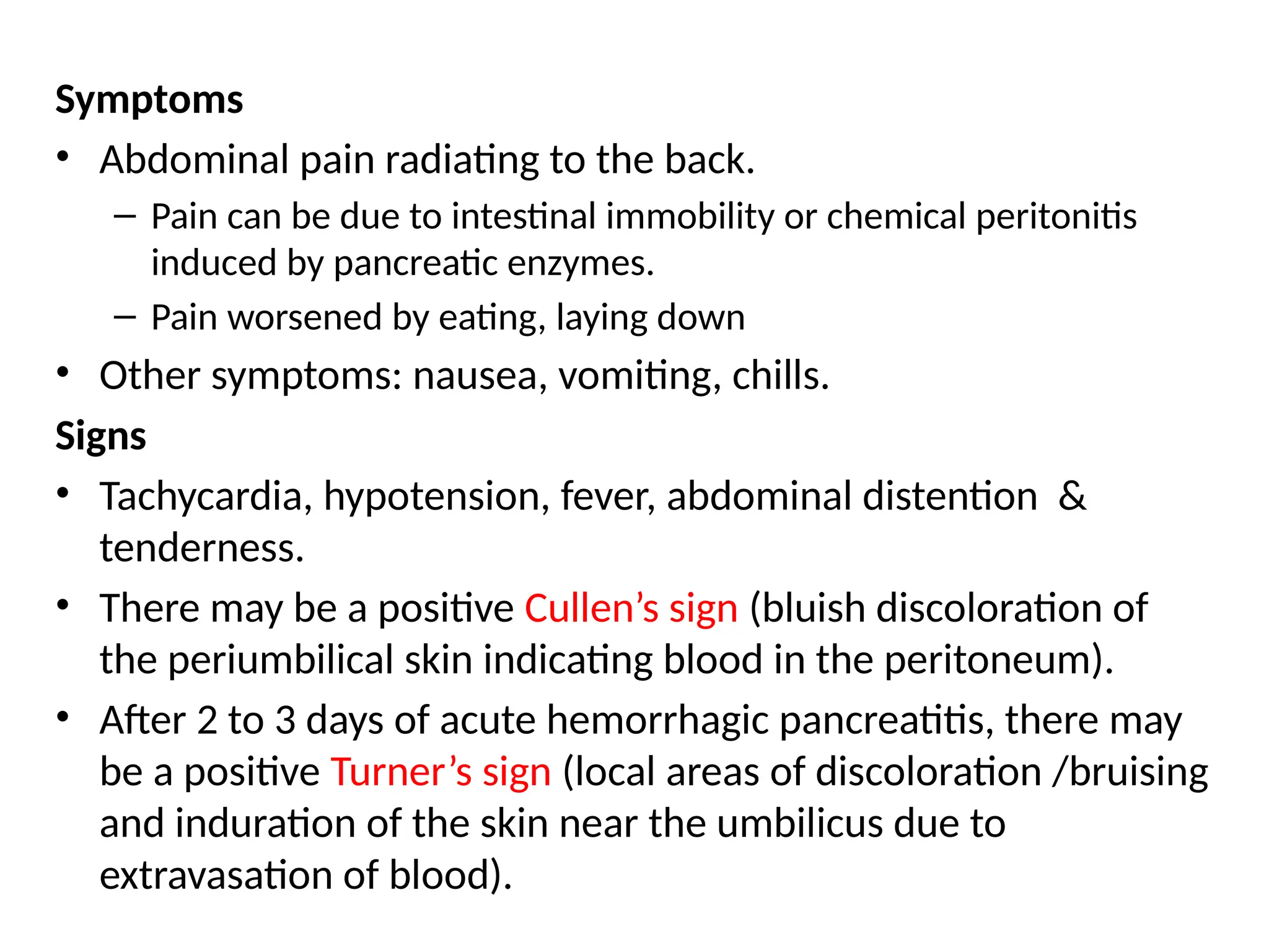 Describe the pathophysiology of acute & chronic pancreatitis ...