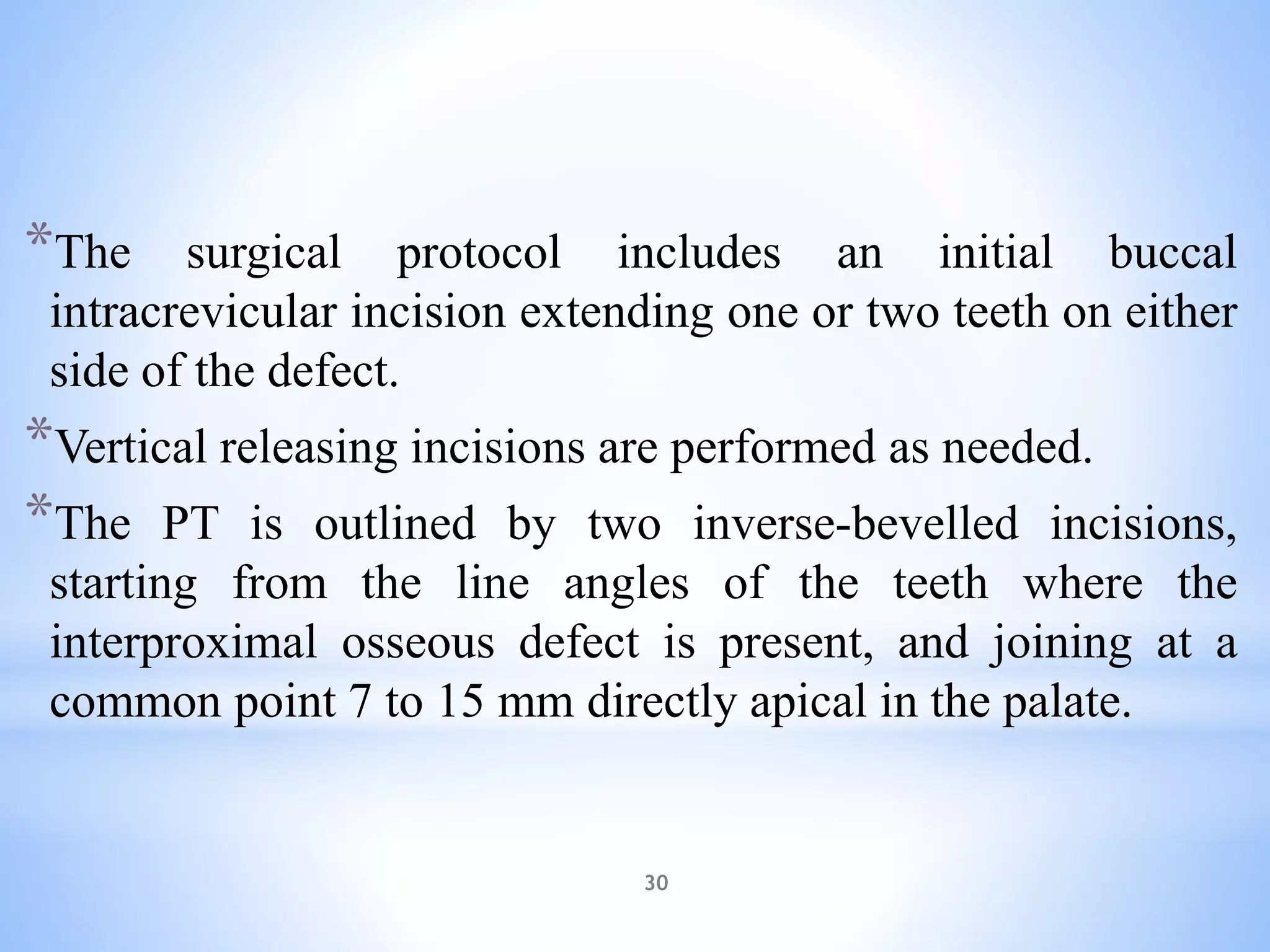 Papilla preservation flap | PPTX