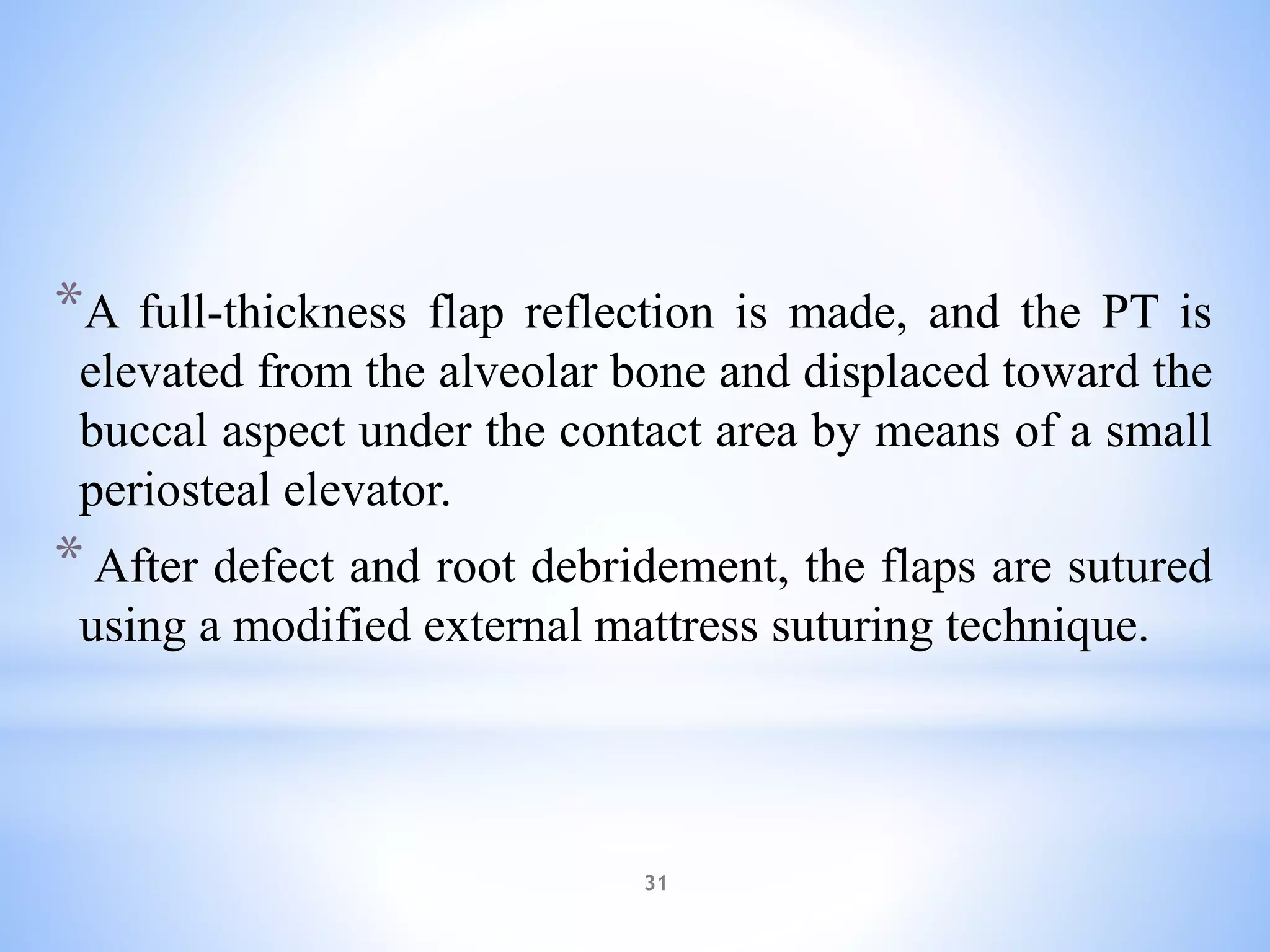 Papilla preservation flap | PPTX