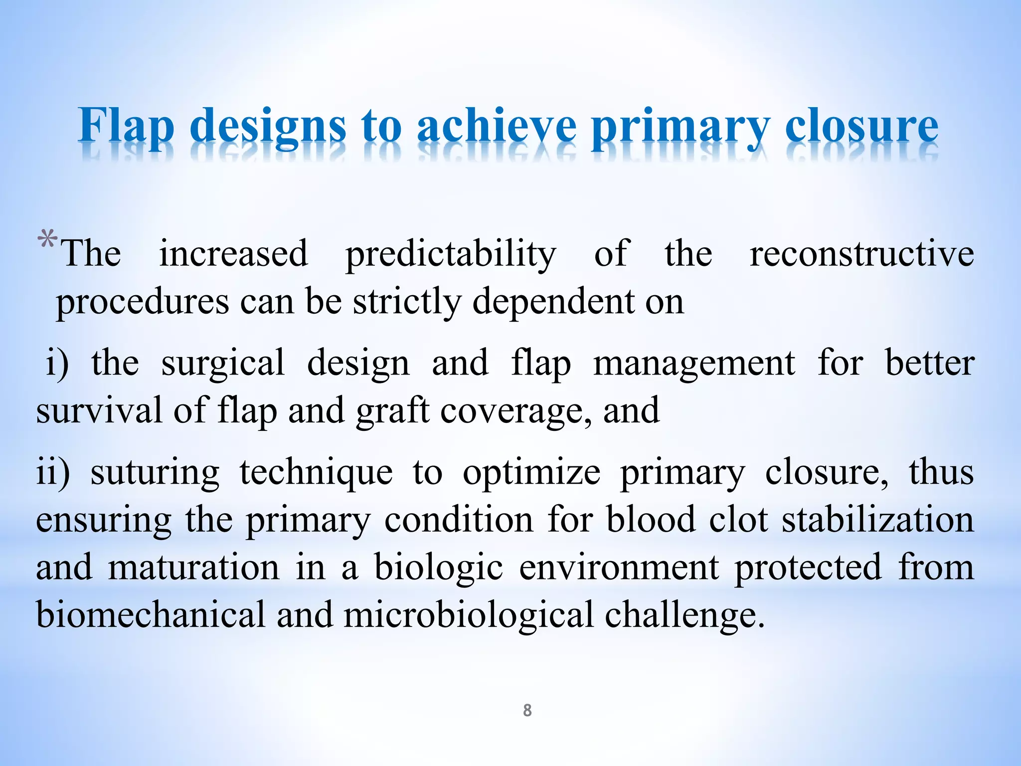 Papilla preservation flap | PPTX