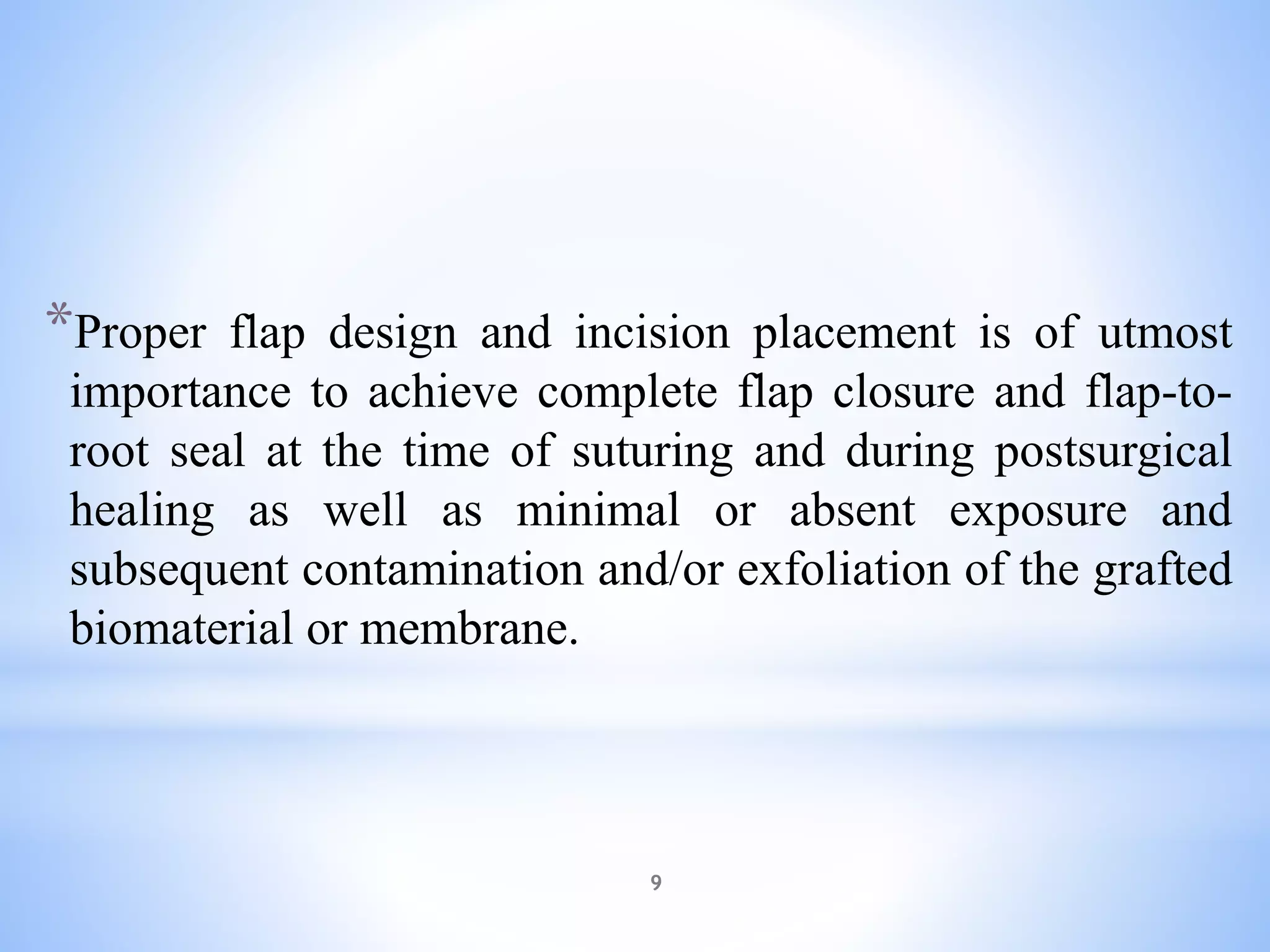 Papilla preservation flap | PPTX