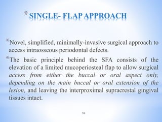 Papilla preservation flap | PPTX