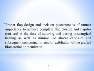 Papilla preservation flap | PPTX