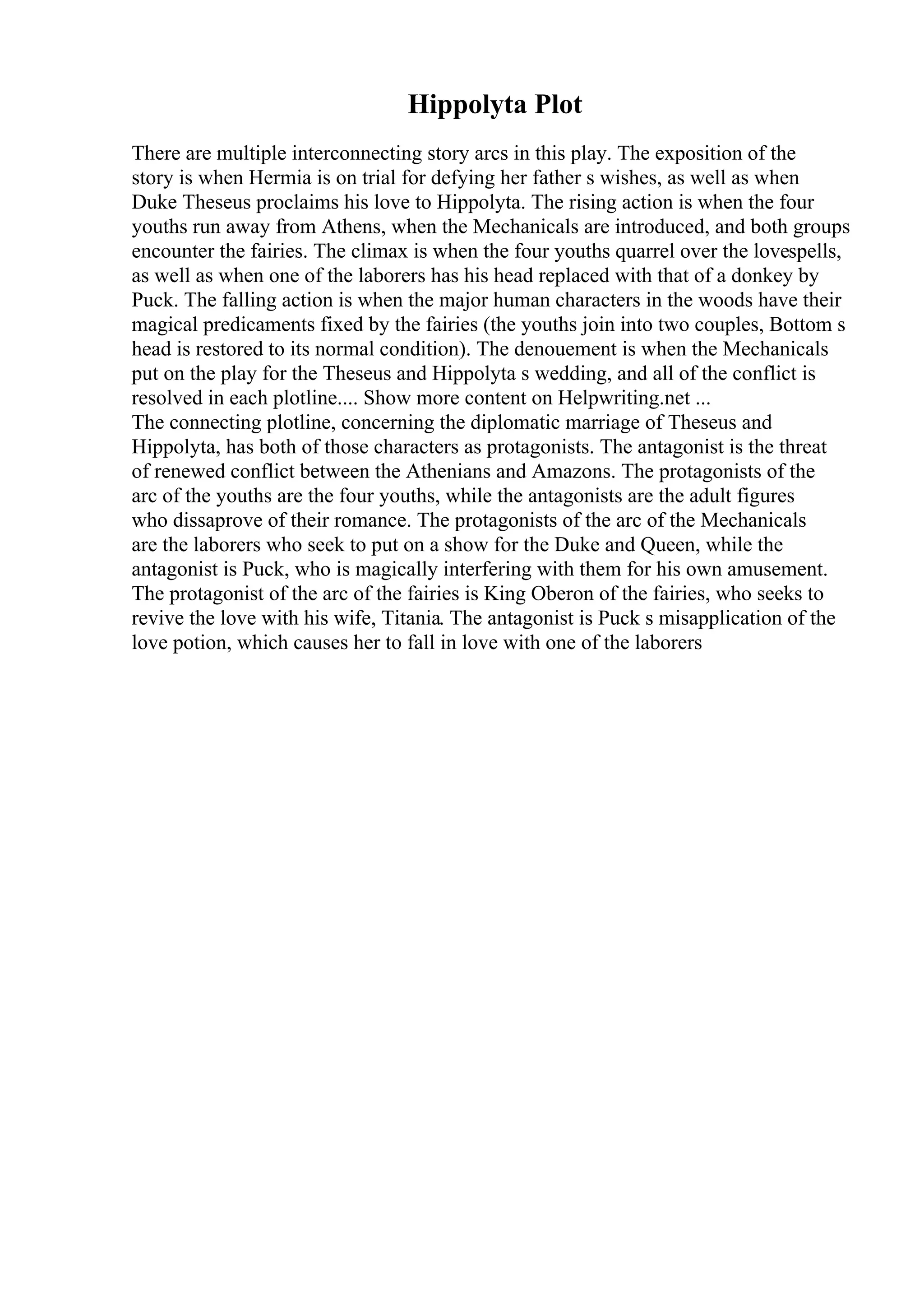 4 Paragraph Essay Outline | PDF