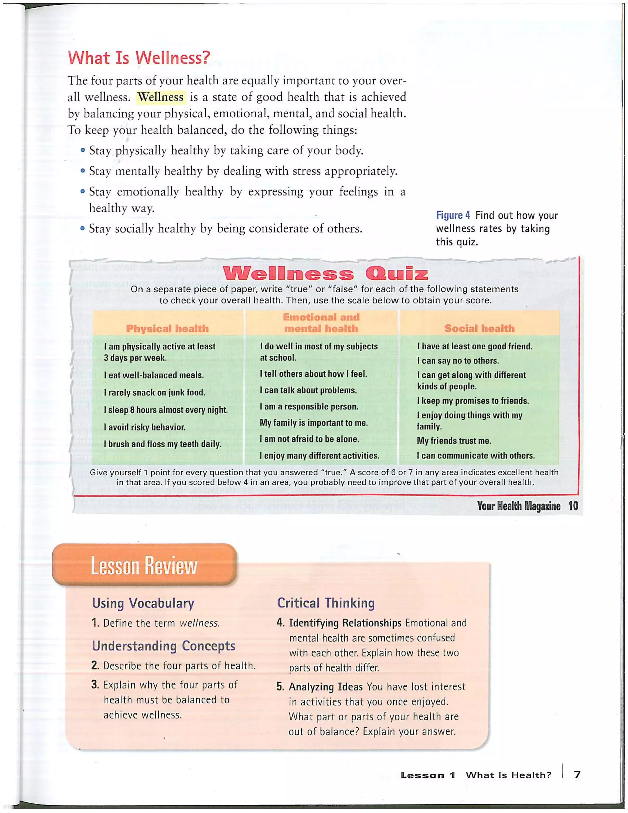 4 parts of health | PDF