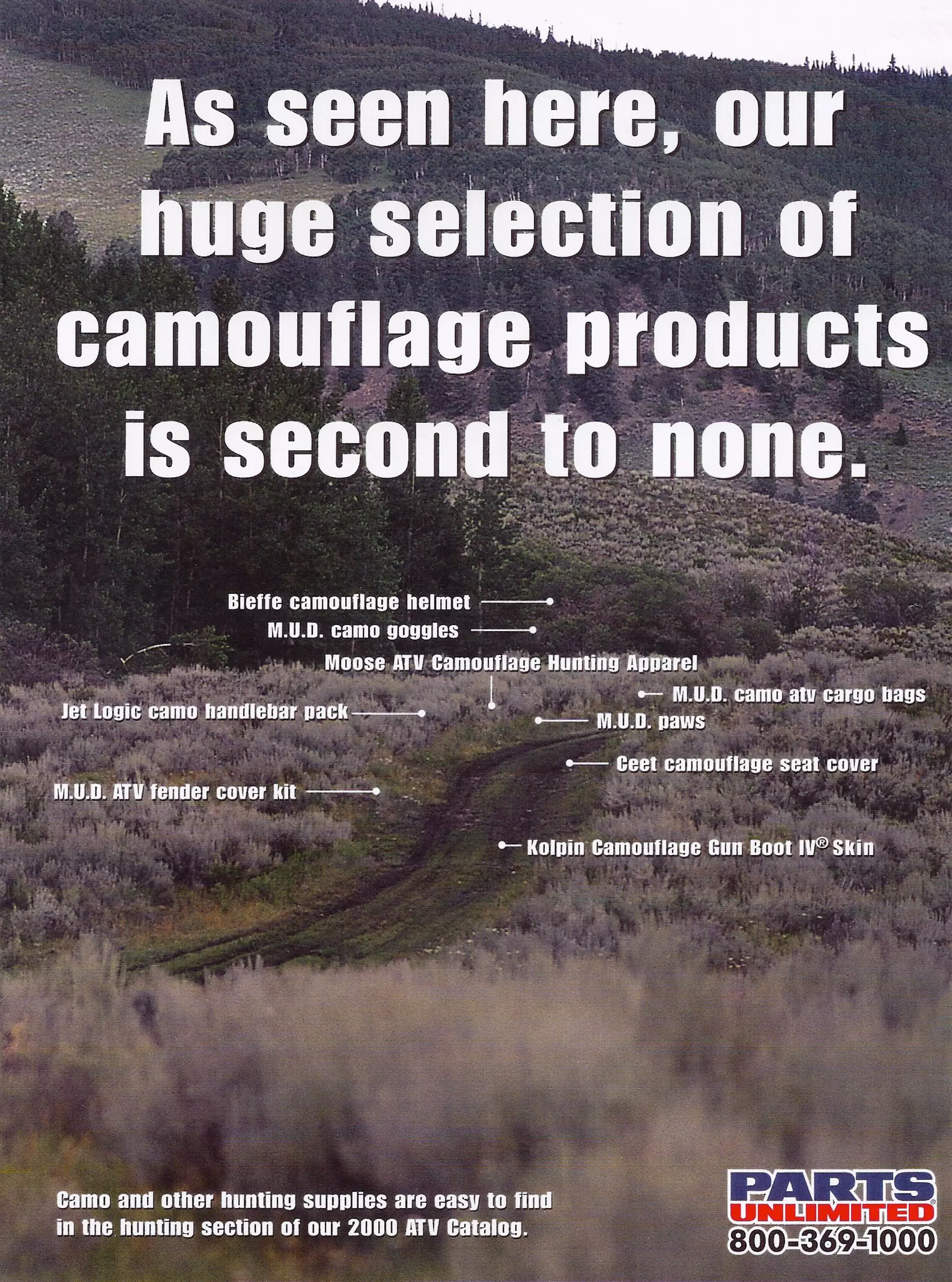 Parts Unlimited Camo B2B Print Ad | PDF