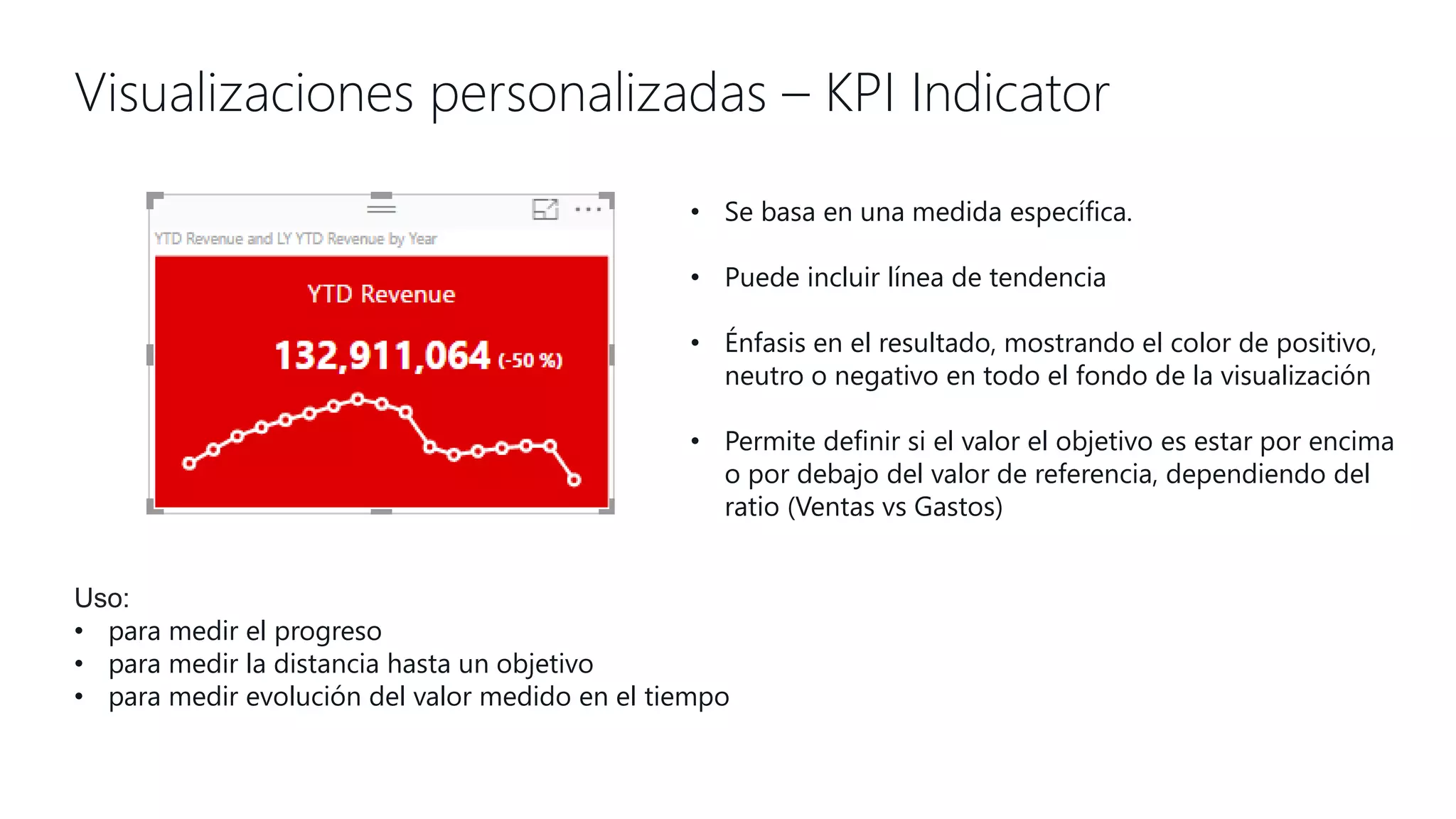 Manejo de indicadores clave de desempeño (KPI) con Power BI | PPT