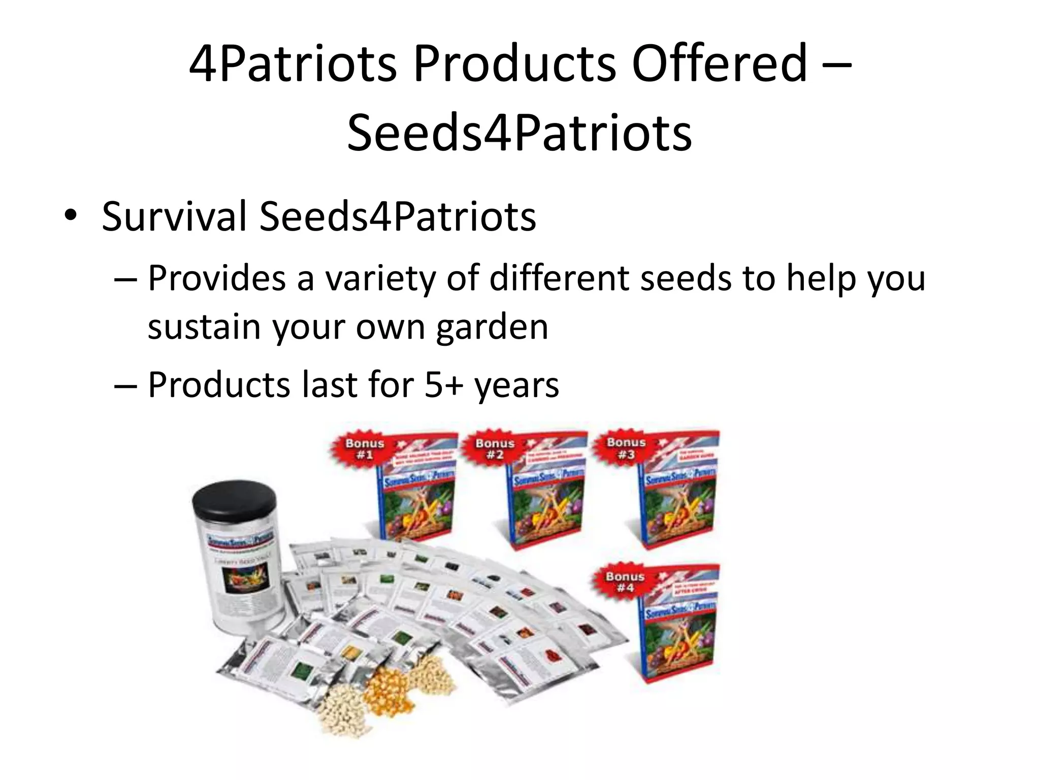 Who is 4patriots? | PPTX