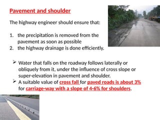 Lectures on Pavement Shoulder design and construction.pptx