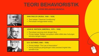 4 [pb] 2 tinjauan.teori.belajar | PPT