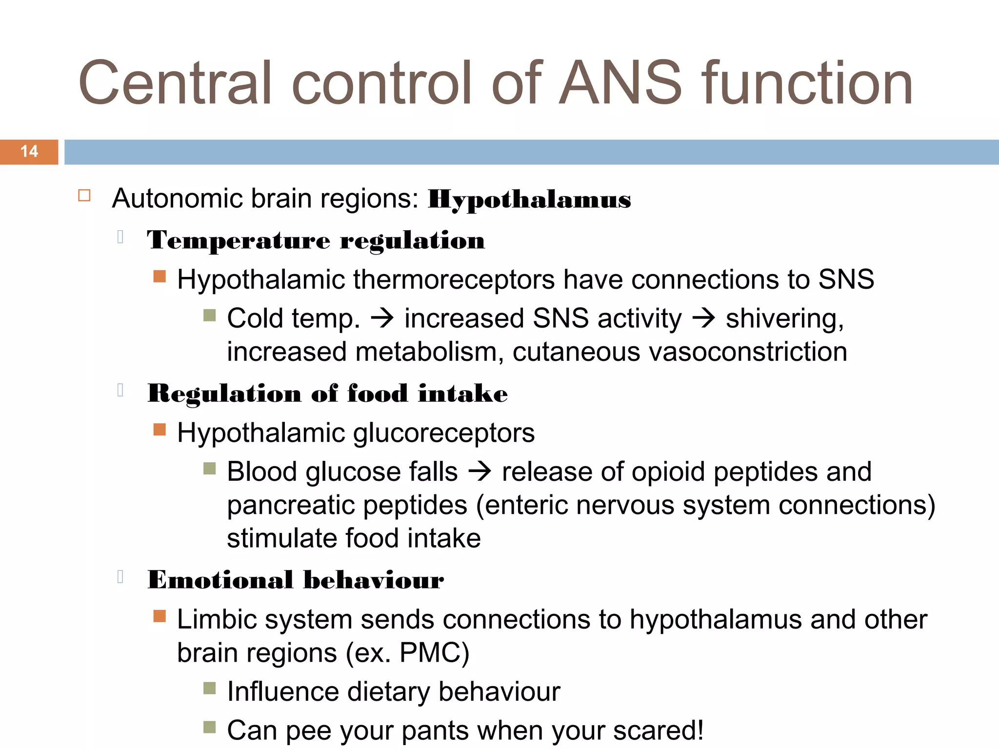 Autonomic nervous system | PPT