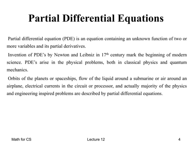 L4 PartialDifferentialEquations-(L1).ppt