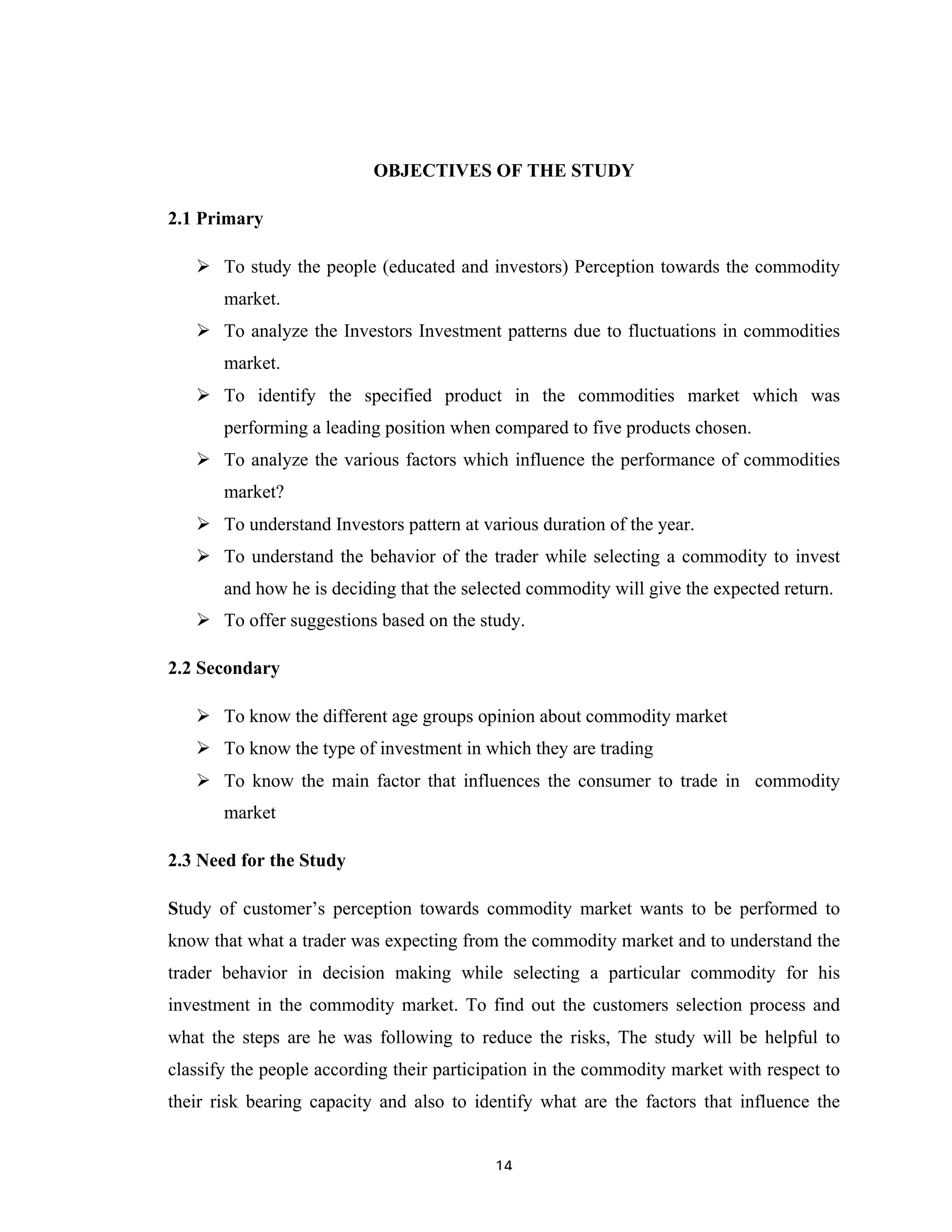 commodity market pdf | PDF