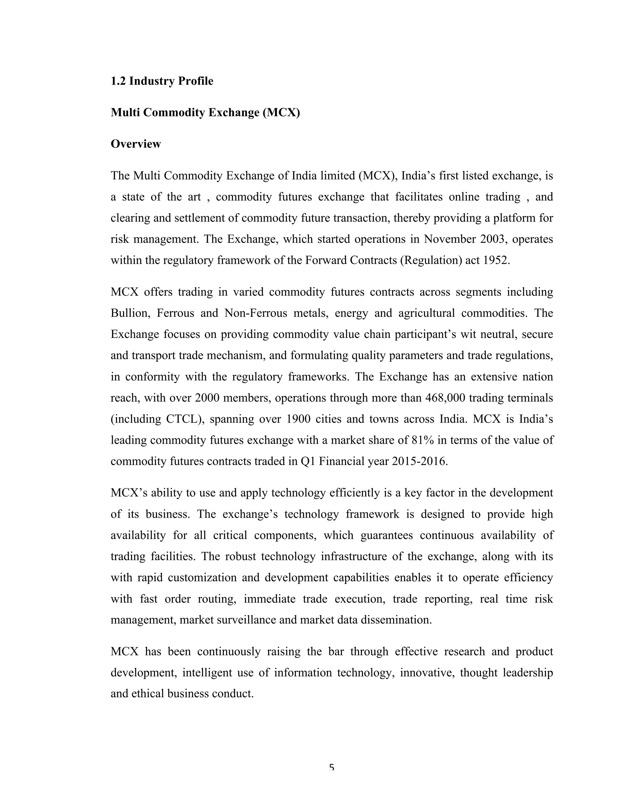 commodity market pdf | PDF