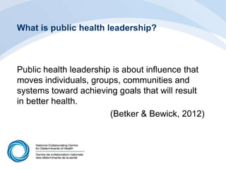 Health Equity Workshop - Leadership | PPTX