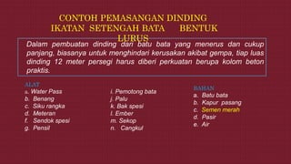 4 pekerjaan dinding xtgb | PPTX
