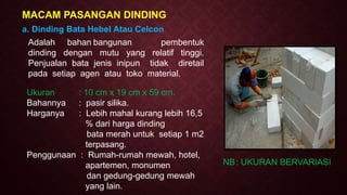 4 pekerjaan dinding xtgb | PPTX