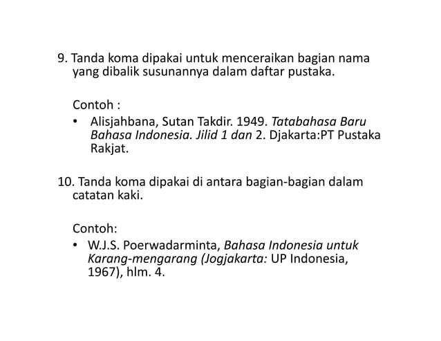 4 pemakaian tanda baca | PDF