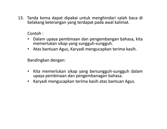 4 pemakaian tanda baca | PDF