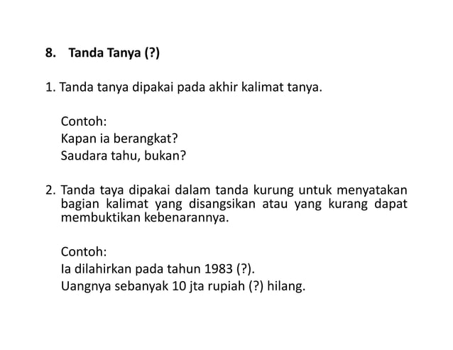 4 pemakaian tanda baca | PDF