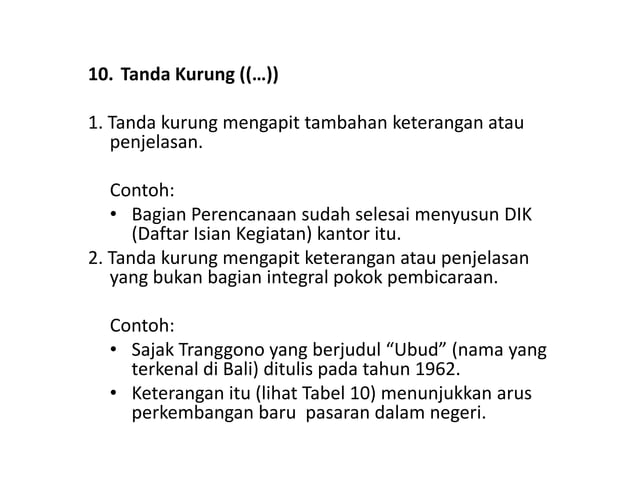 4 pemakaian tanda baca | PDF