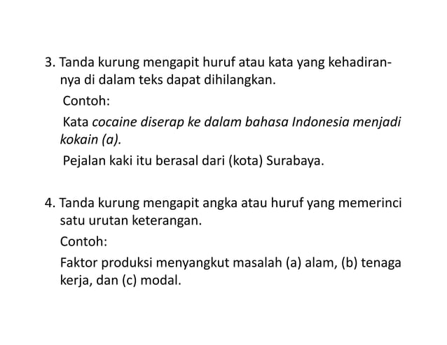 4 pemakaian tanda baca | PDF