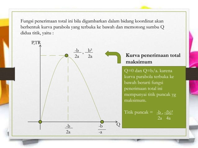 4 penerimaan total dan fungsi produksi | PPTX