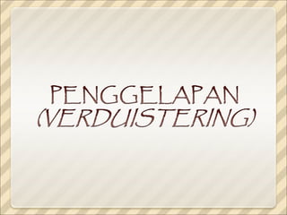 Materi Hukum Pidana PENGGELAPAN dan Pasal | PPT