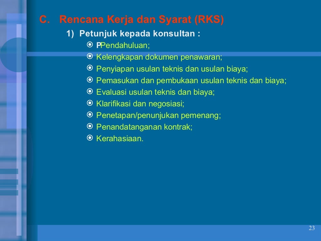 Penyusunan Dokumen Pengadaan