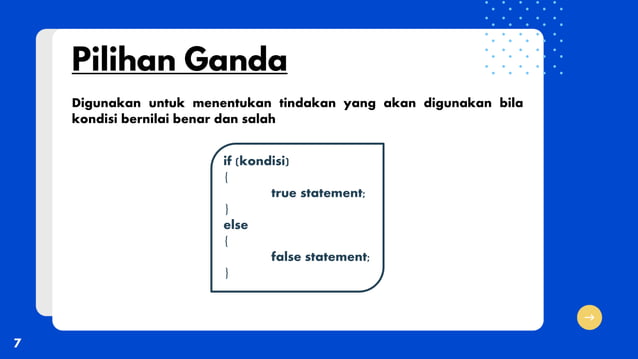 Algoritma dan Struktur Data (Python) - Percabangan | PPT