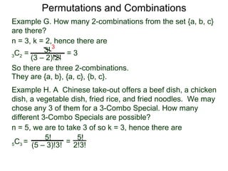 74 permutations and combinations | PPT
