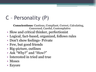 4 personalities | PPT
