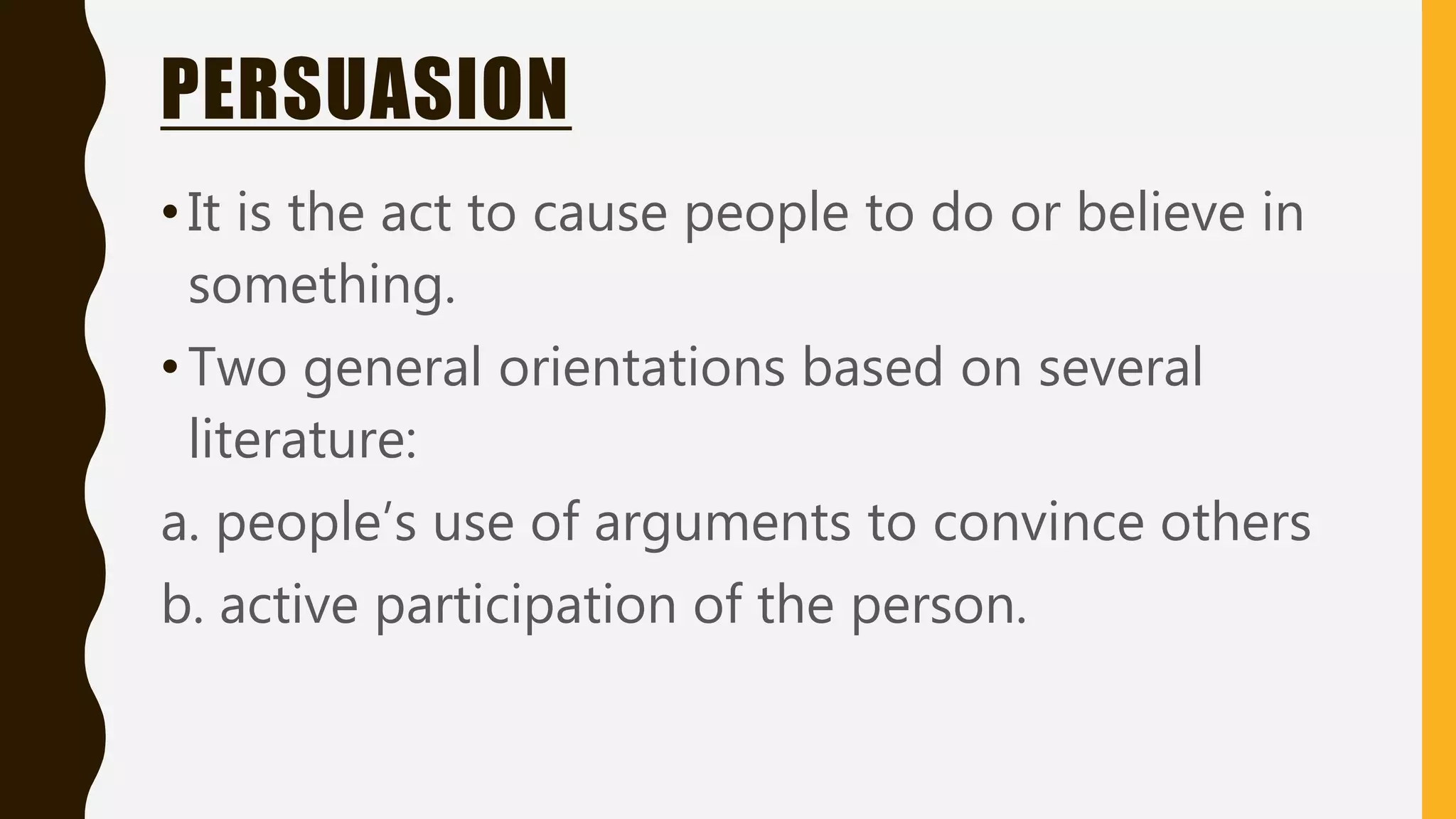 4 Persuasion and Attitude Change | PPTX