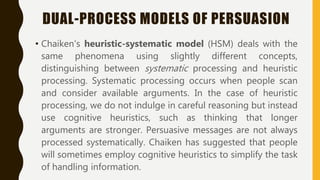 4 Persuasion and Attitude Change | PPTX