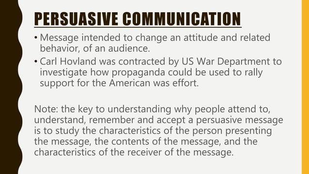 4 Persuasion and Attitude Change | PPTX