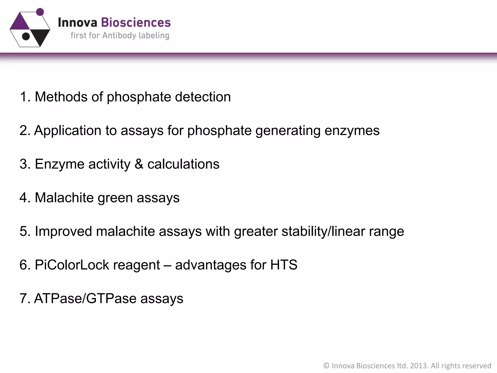 Drug screening assays for phosphate-generating enzymes | PDF