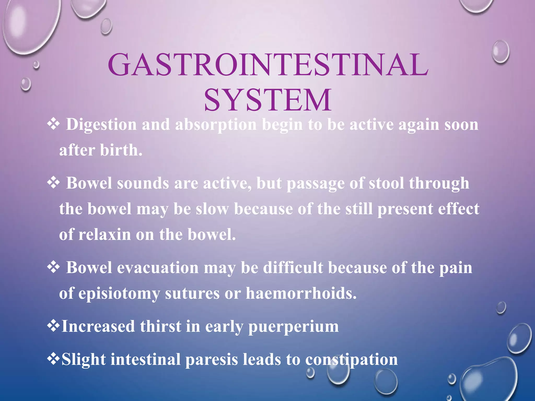 Physiology of puerperium | PPTX