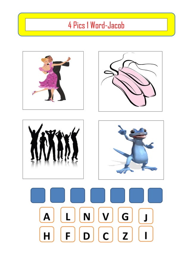 4 pic 1 word | PDF